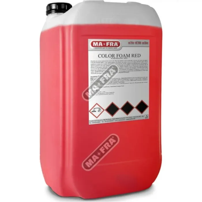 Цветна пяна MA-FRA Color Foam Red/ 25 кг - Цени - Продажби